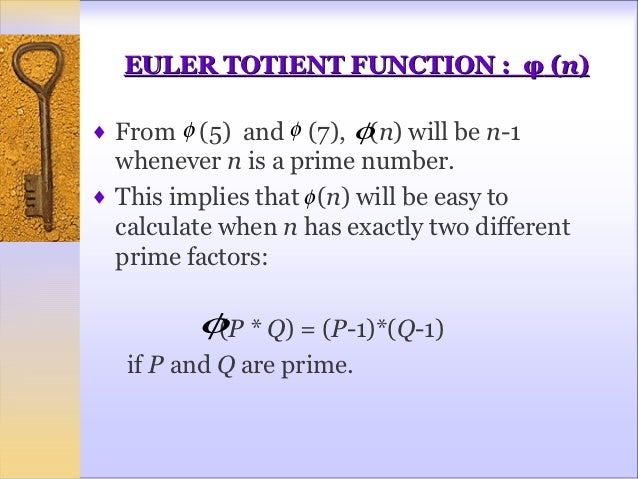 EULER AND FERMAT THEOREM