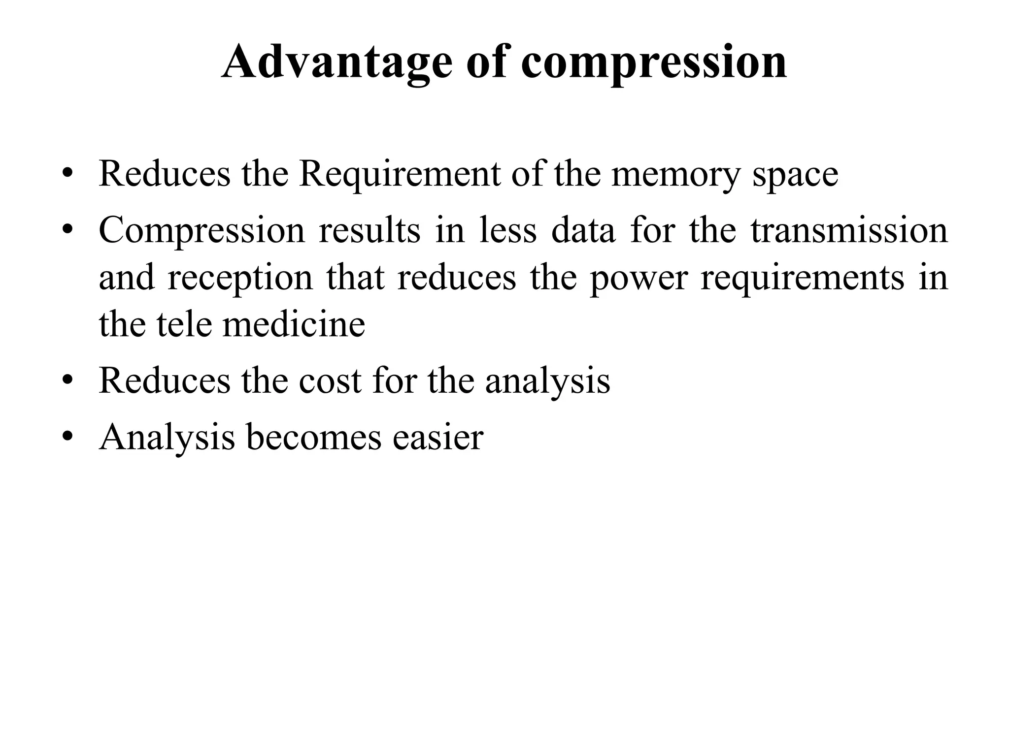 Study of various Data Compression Techniques used in Lossless ...