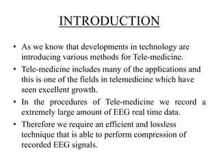 Study of various Data Compression Techniques used in Lossless ...
