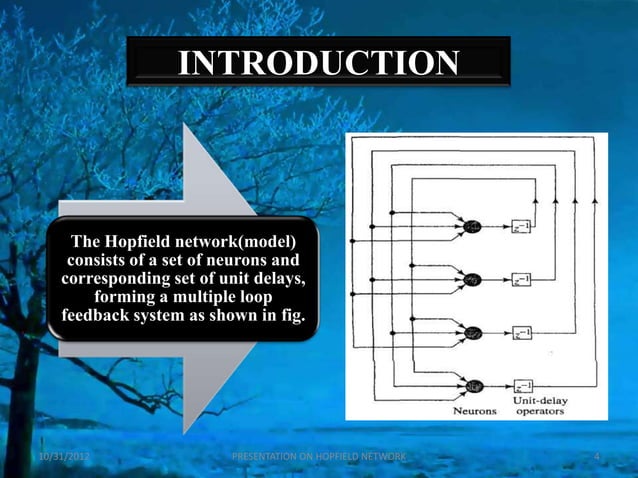 HOPFIELD NETWORK | PPTX | Computer Networking | Computing