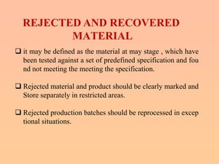 Materiaal management | PPTX