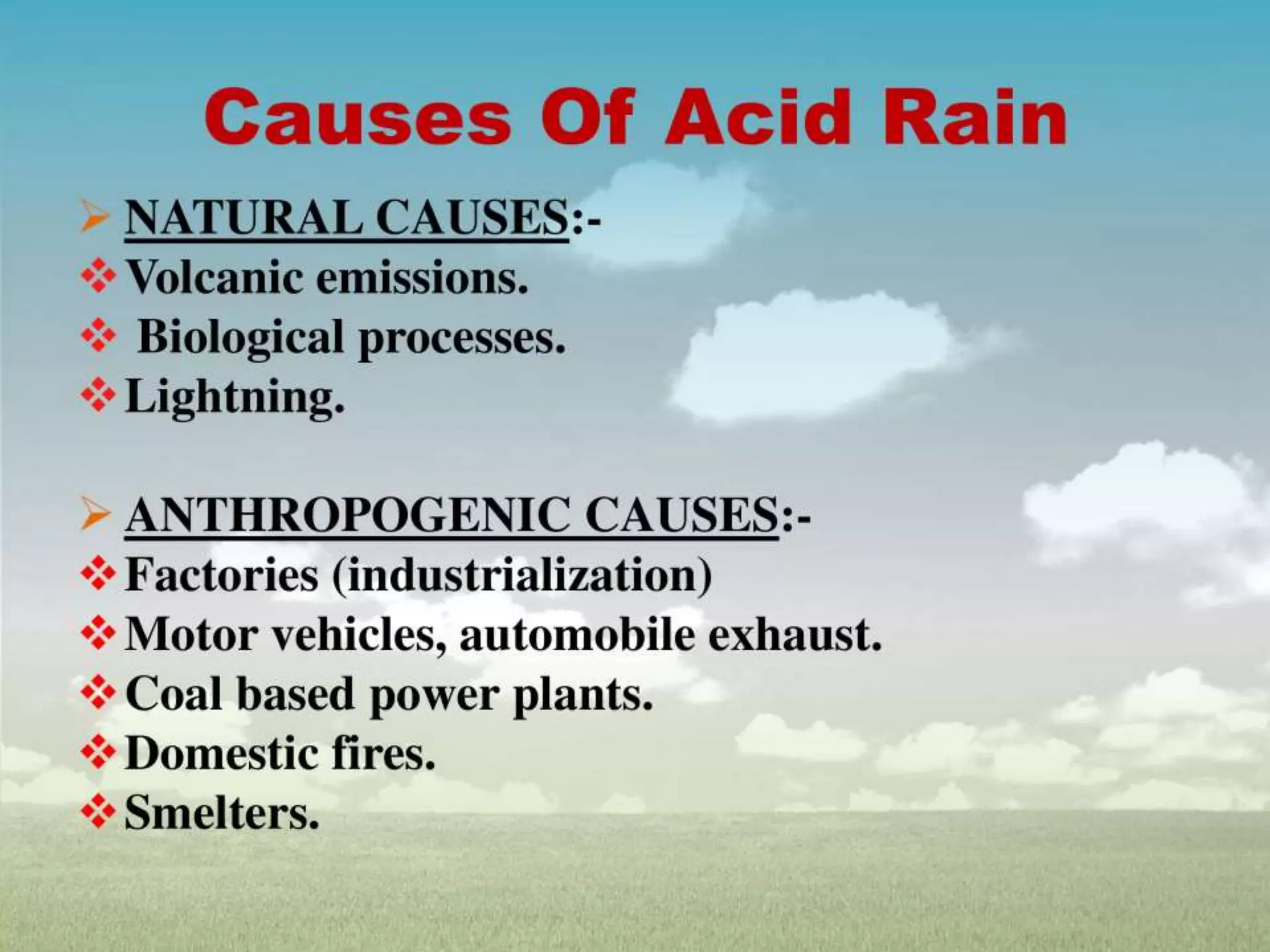 Acid-Rain- | PPTX | Environment | Science
