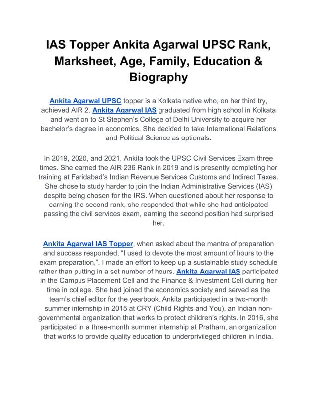 Ankita Agarwal IAS Topper.docx