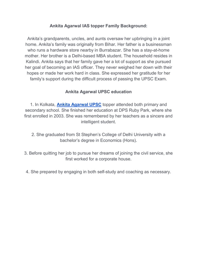 Ankita Agarwal IAS Topper.docx