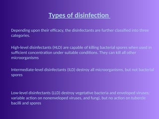 Method of sterilization and disinfection | PPTX