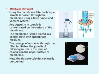 MEASURMENTS OF BACTERIAL GROWTH | PPTX