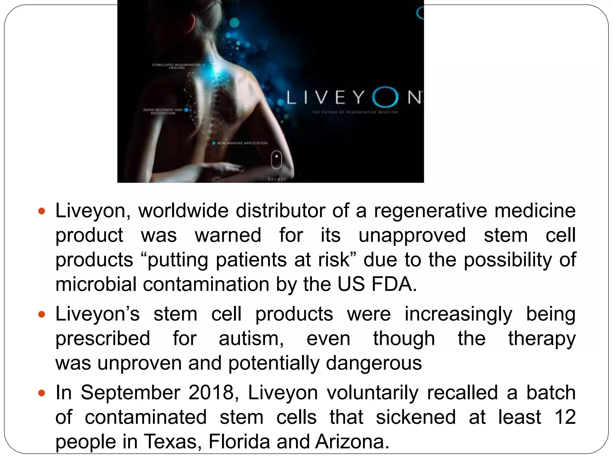 Frauds in Stem Cell | PPTX