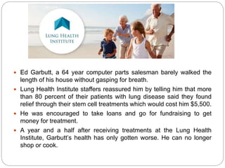 Frauds in Stem Cell | PPTX