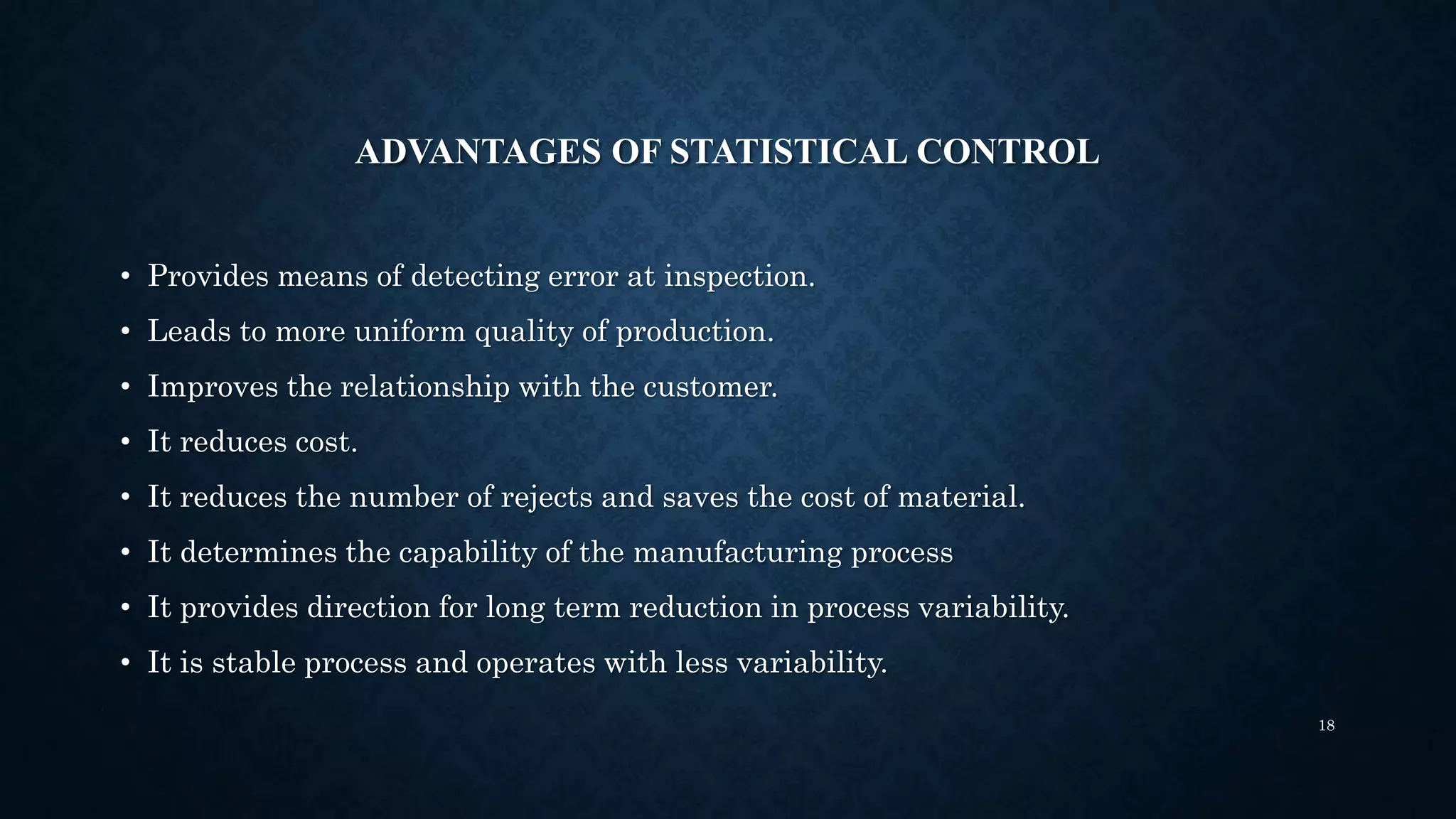 statistical process control | PPTX