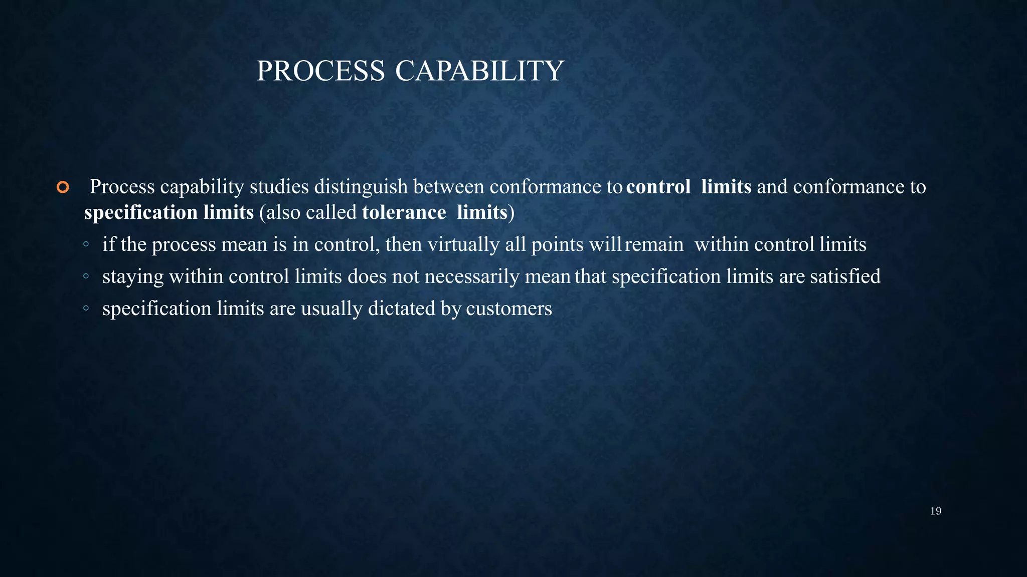 statistical process control | PPTX