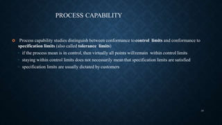 statistical process control | PPTX