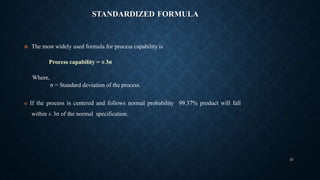 statistical process control | PPTX