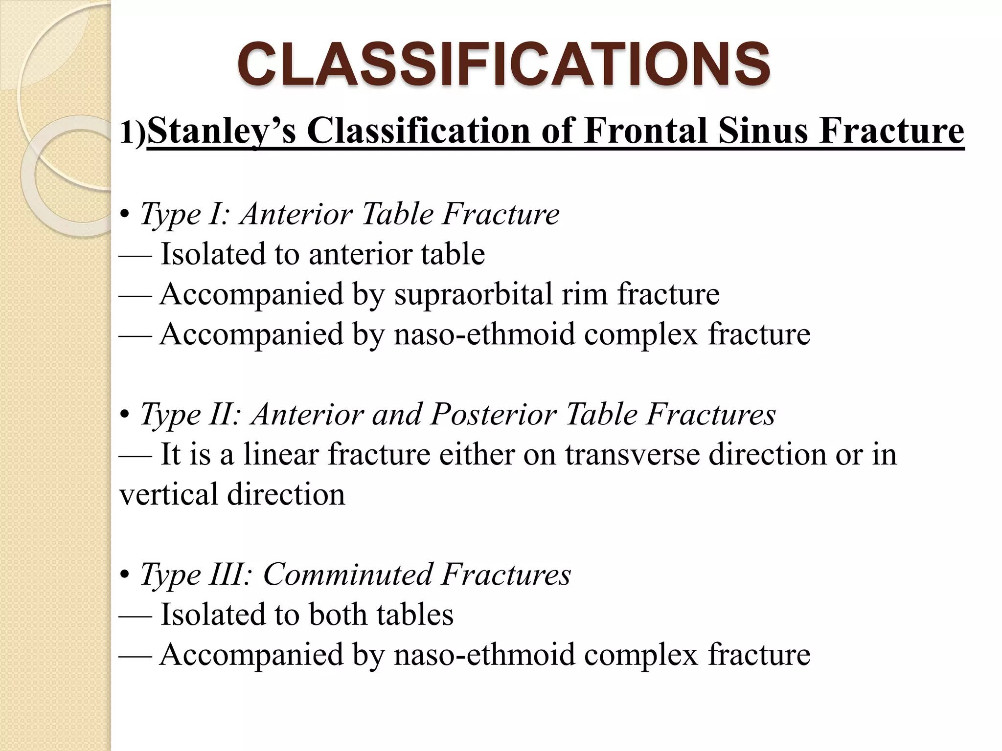 FRONTAL BONE FRACTURE | PPTX