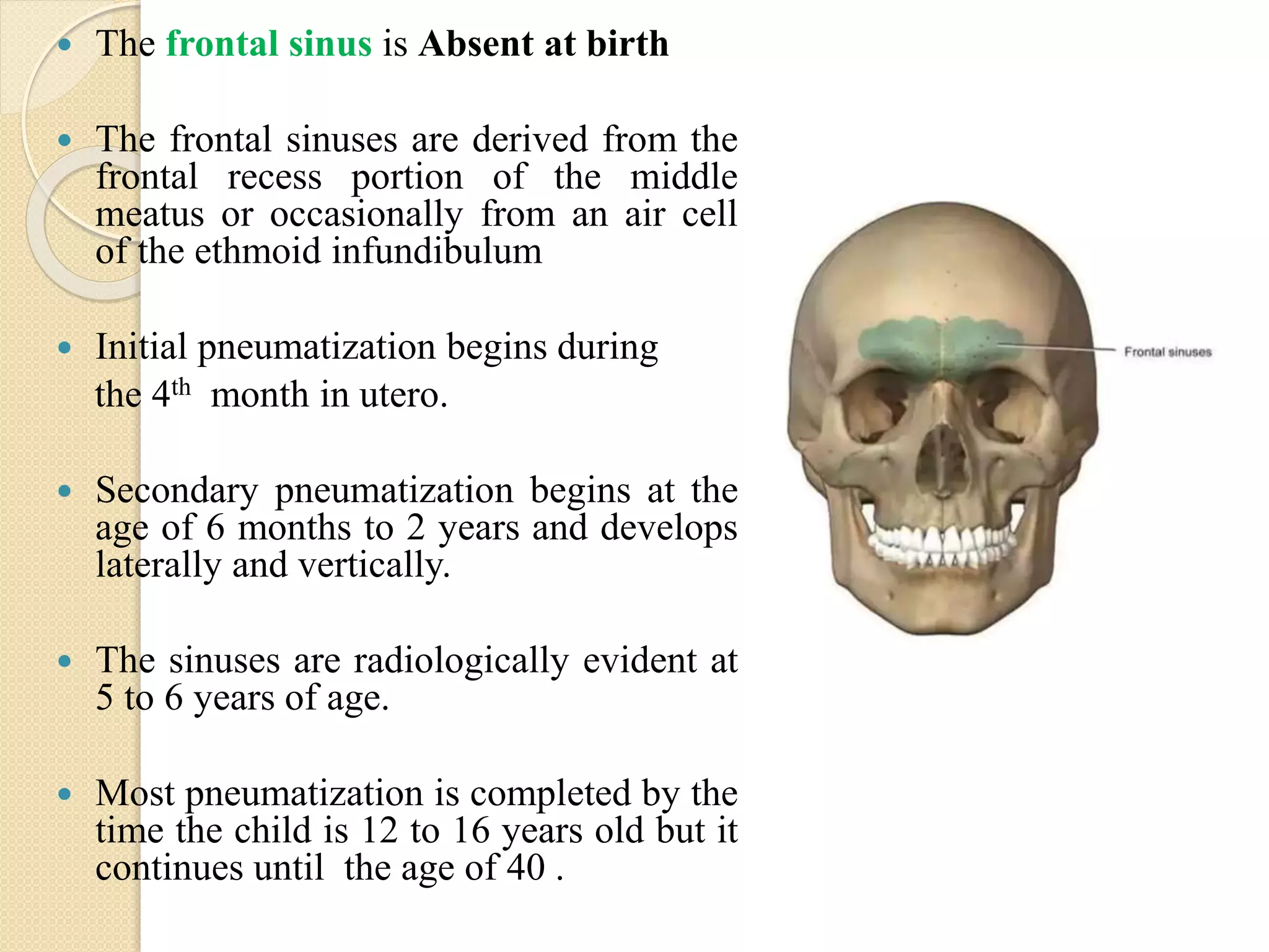 FRONTAL BONE FRACTURE | PPTX