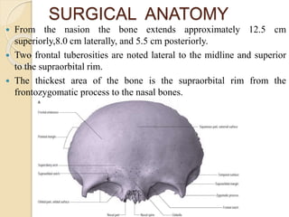 FRONTAL BONE FRACTURE | PPTX