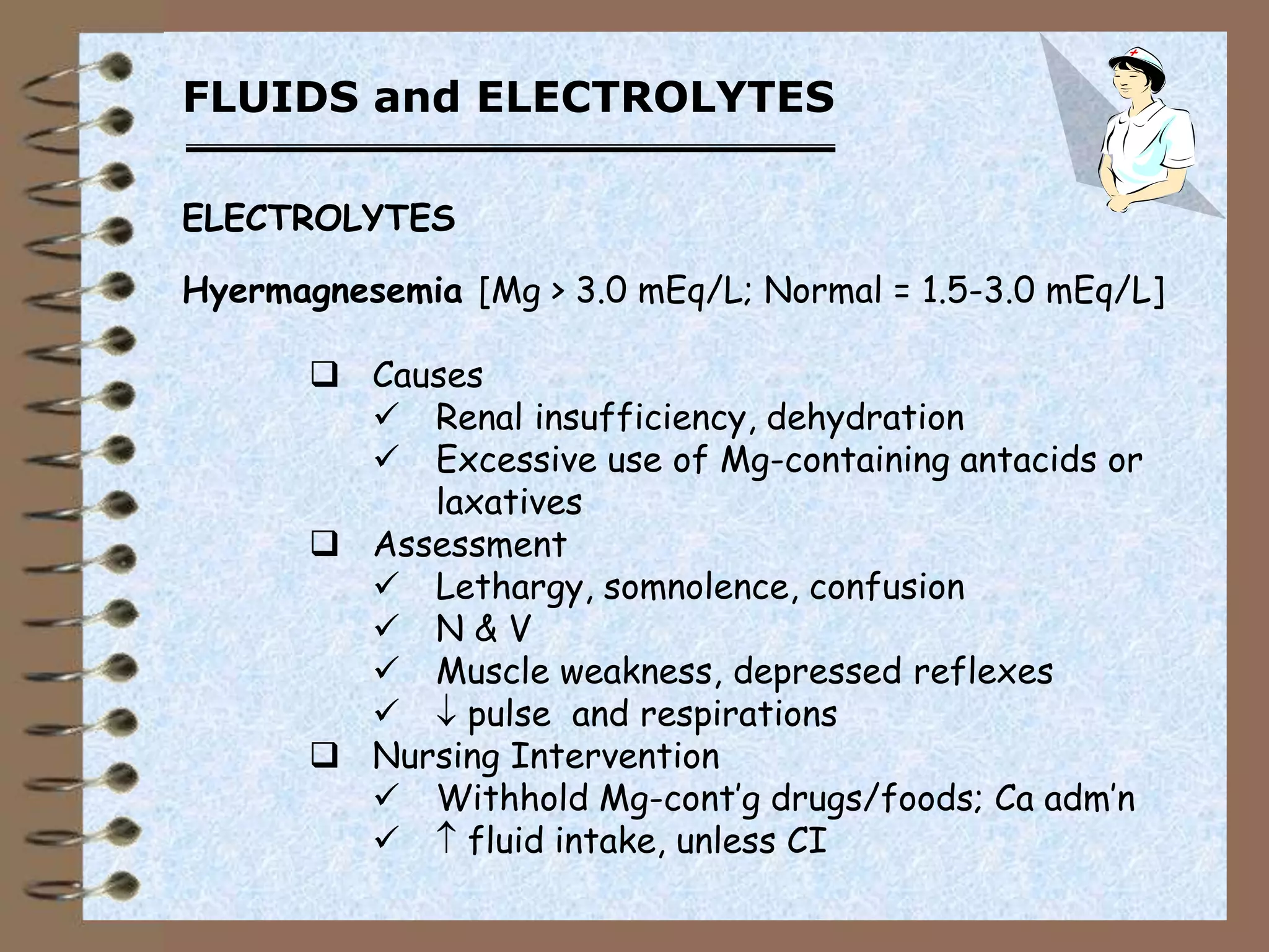 FLUID & ELECTROLYTES | PPT
