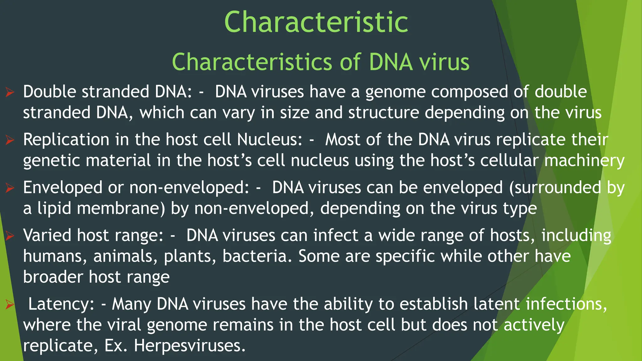 Characteristic and life cycle of DNA and RNA.pptx