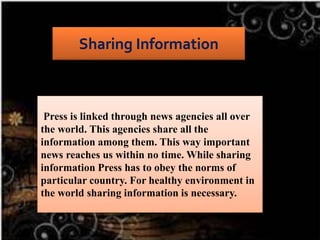 Role of Press in 21 Century. | PPTX