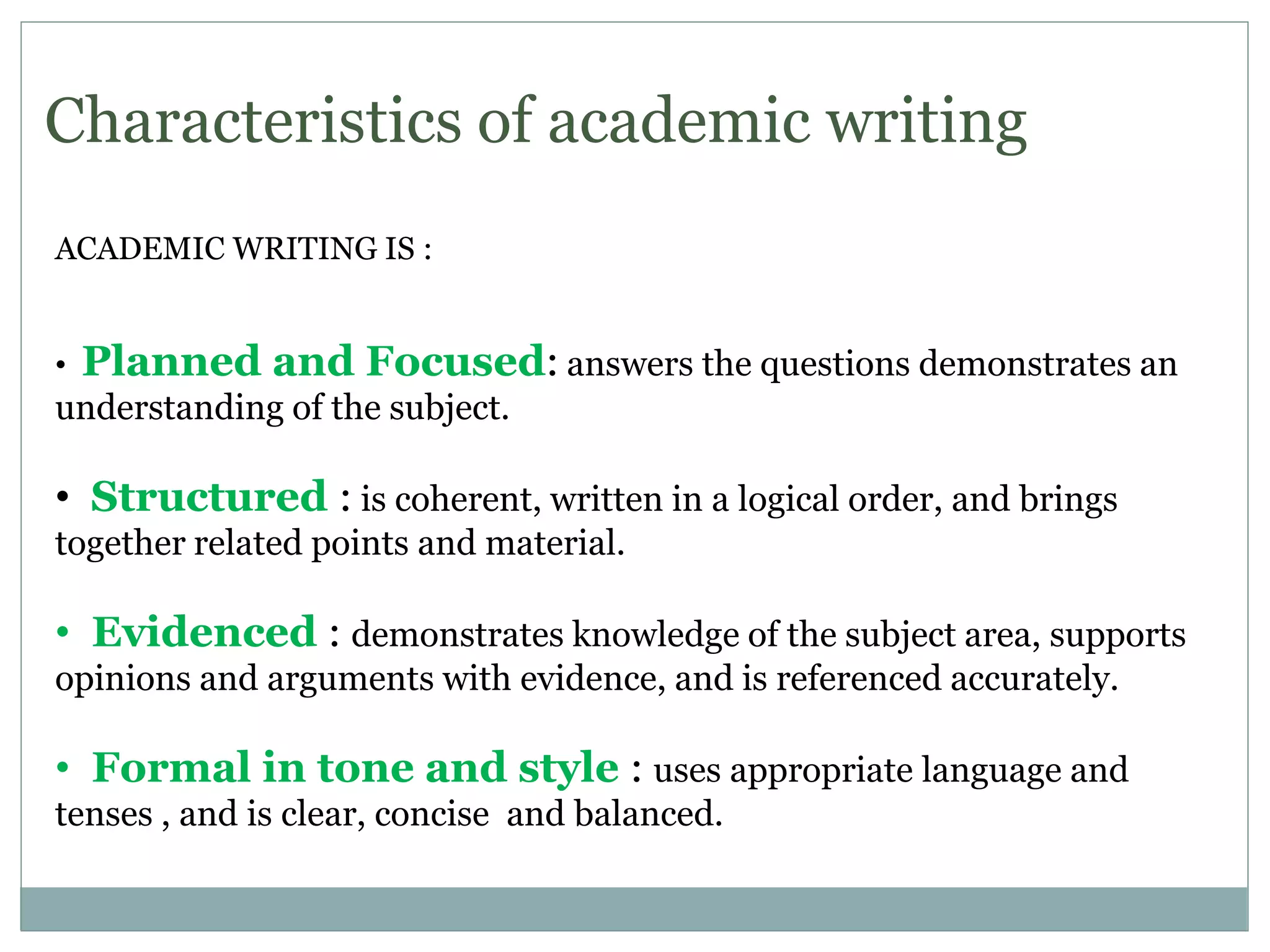 Ankita singh- swayam- academic writing | PPTX