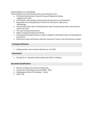 Ankita sinhamobile testing_3 years | PDF