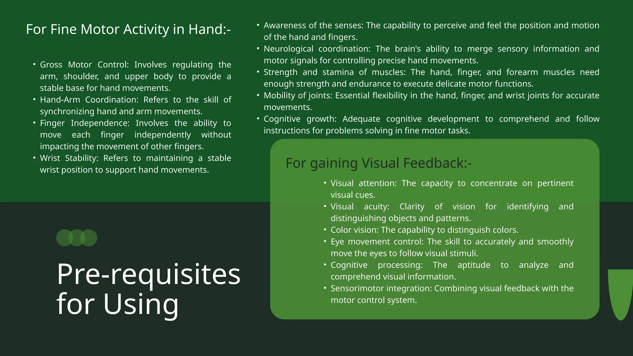 Hand Biofeedback System for Abduction and pinch strength | PPTX