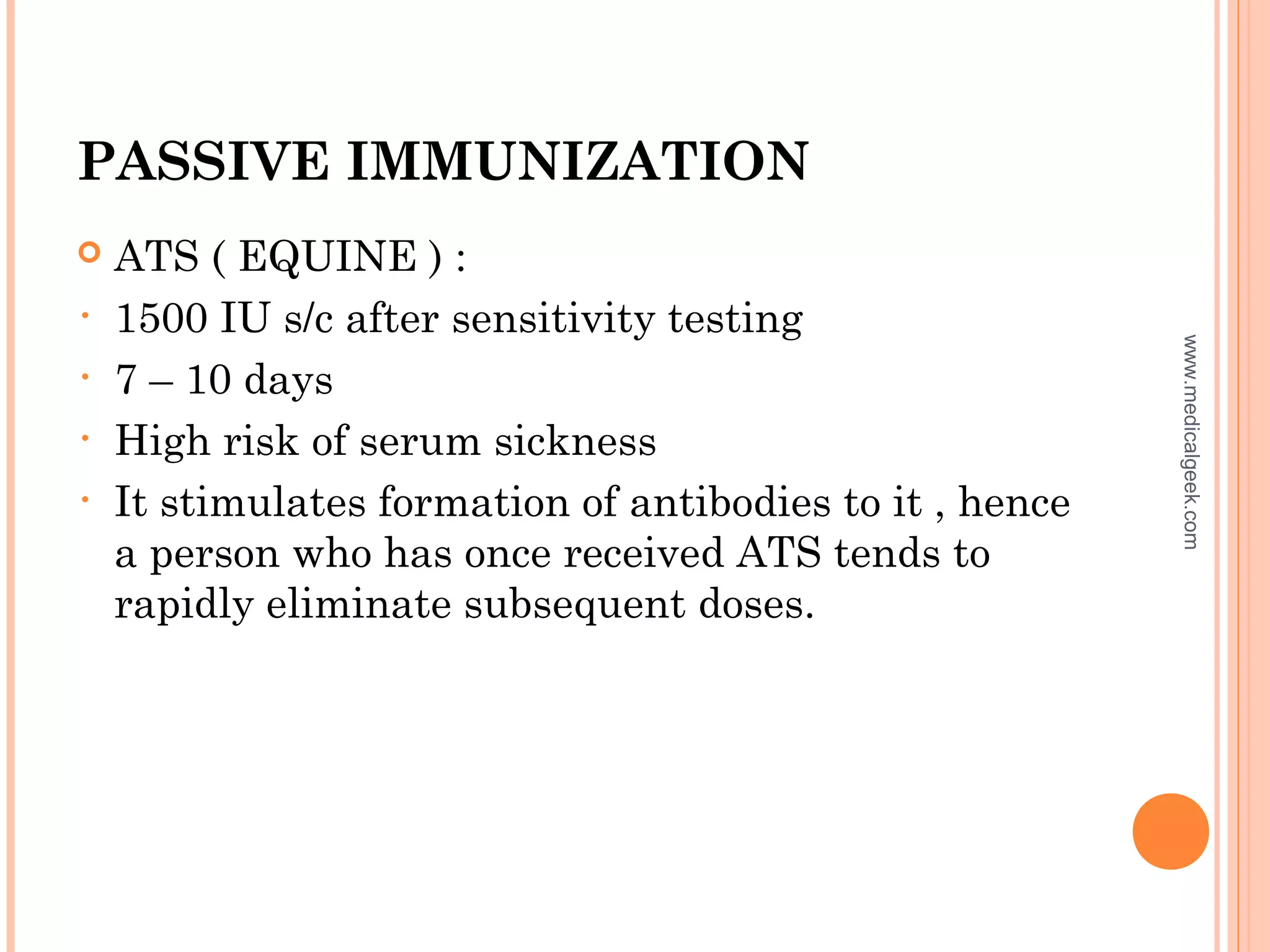 Tetanus Presentation | PPT