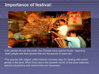 Hungry Ghost festival | PPT