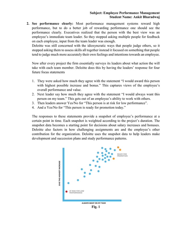 Reinventing Performance Management: A Deloitte Case Study | PDF