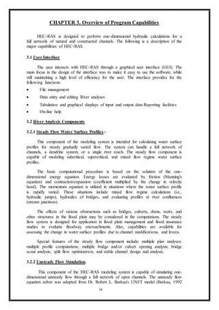 seminar report of " Introduction to HEC RAS " | DOCX