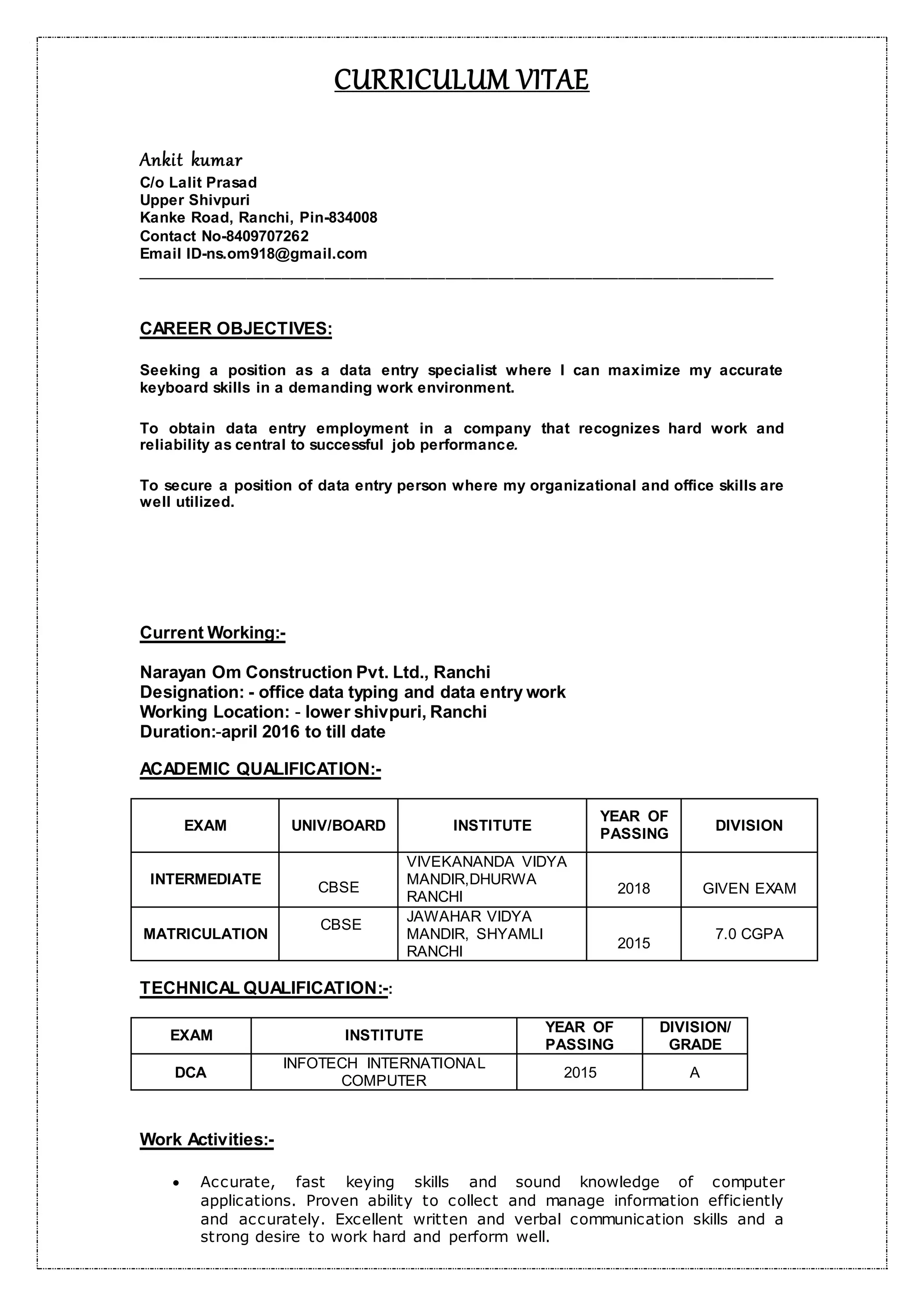 Ankit ku mar(1) | DOCX