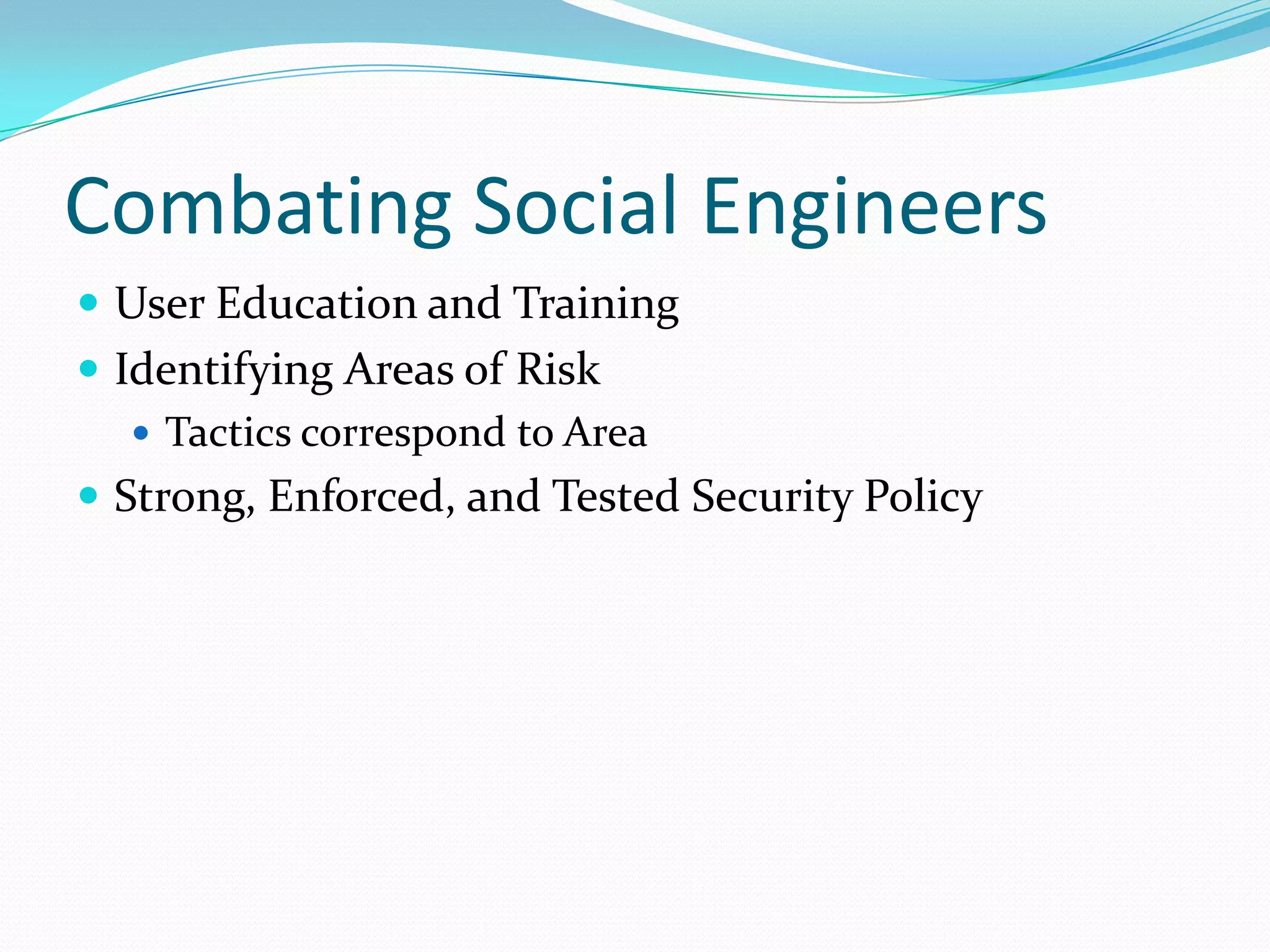 Social engineering | PPTX