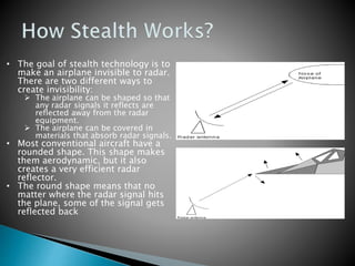 Stealth Technology by Ankit ppt | PPTX