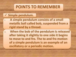 Motion & Time class 7th science | PPTX