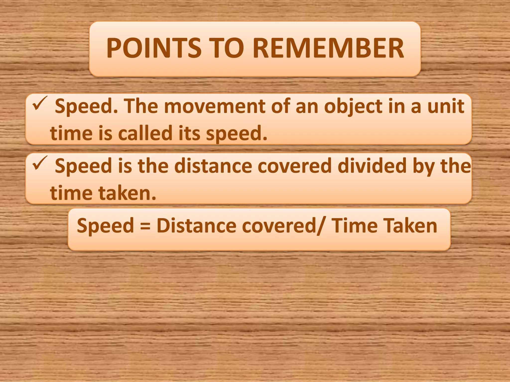 motion and time for class 7th | PPTX