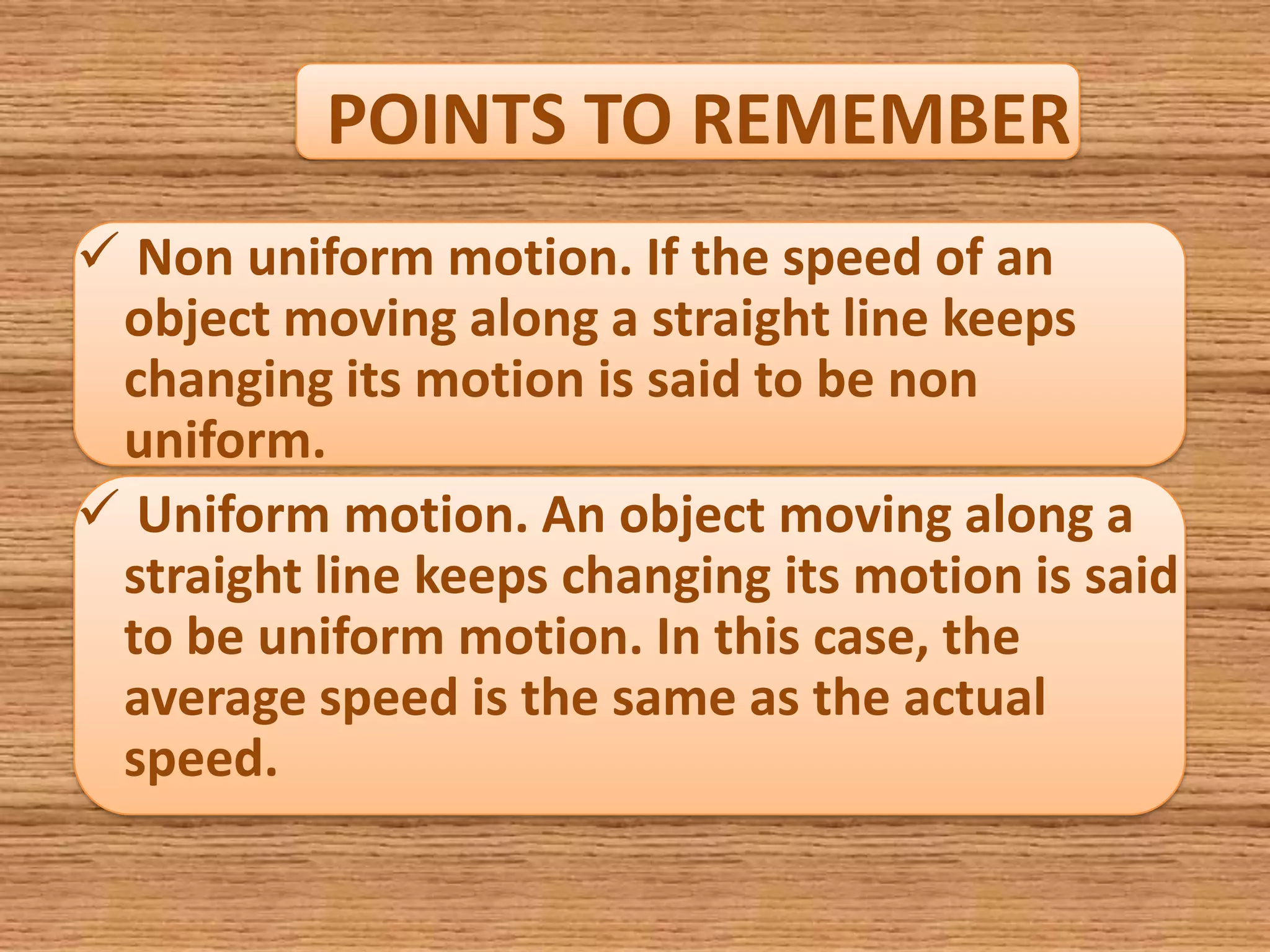 motion and time for class 7th | PPTX