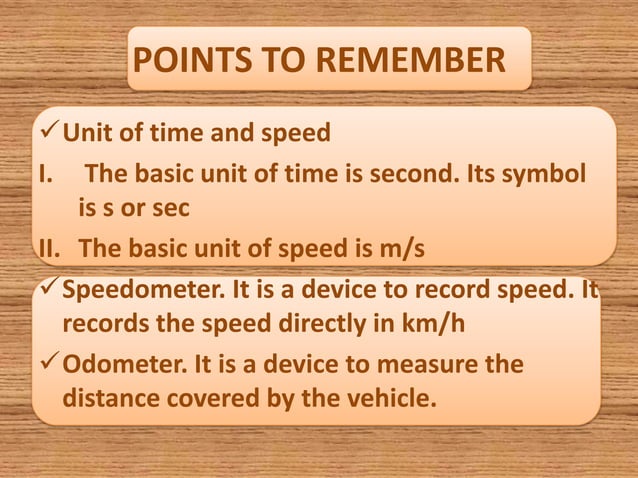 motion and time for class 7th | PPTX | Physics | Science