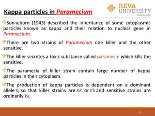 CYTOPLASMIC INHERITANCE | PPT