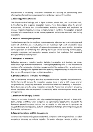 Corporate Relocation Service Market Dynamics: Global Growth and Trends ...