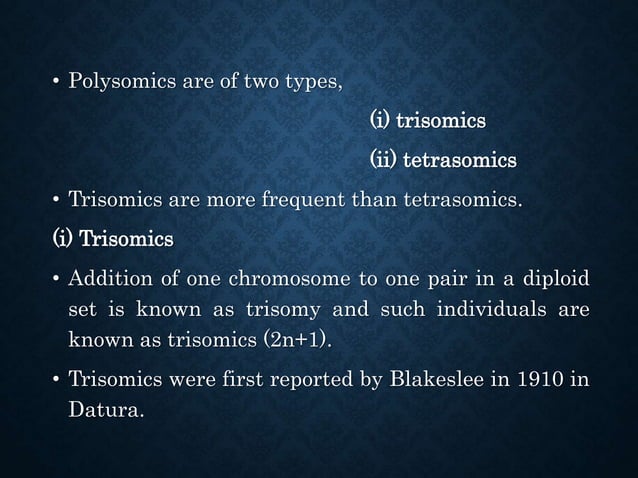 Utilization of polyploids and aneuploids in plants | PPTX