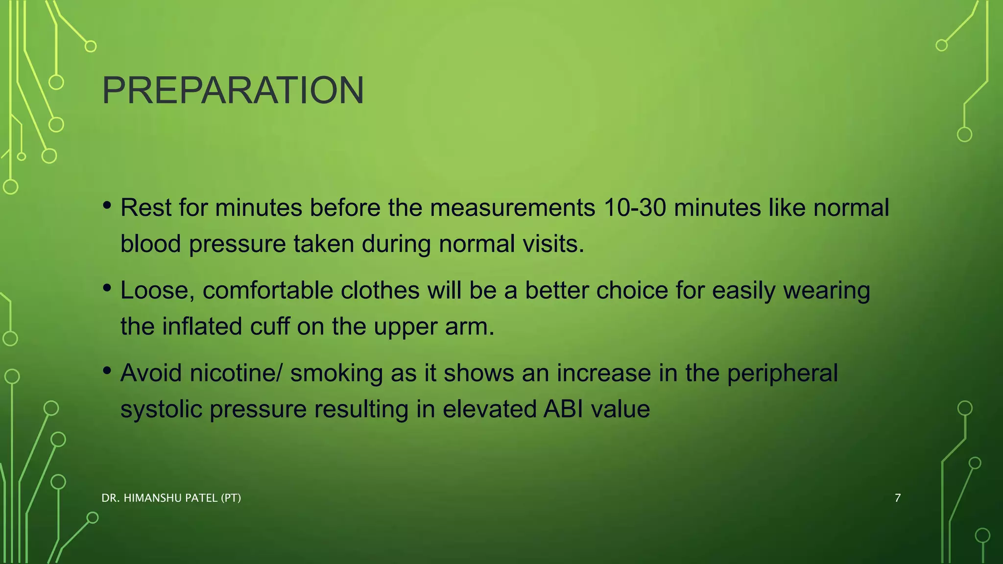 Ankle brachial index | PPTX