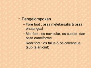 Penanganan ANKLE AND FOOT Disabillities.ppt