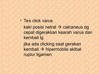 Penanganan ANKLE AND FOOT Disabillities.ppt