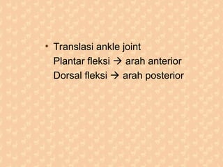 Penanganan ANKLE AND FOOT Disabillities.ppt
