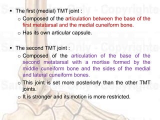 Ankle and foot complex | PPTX