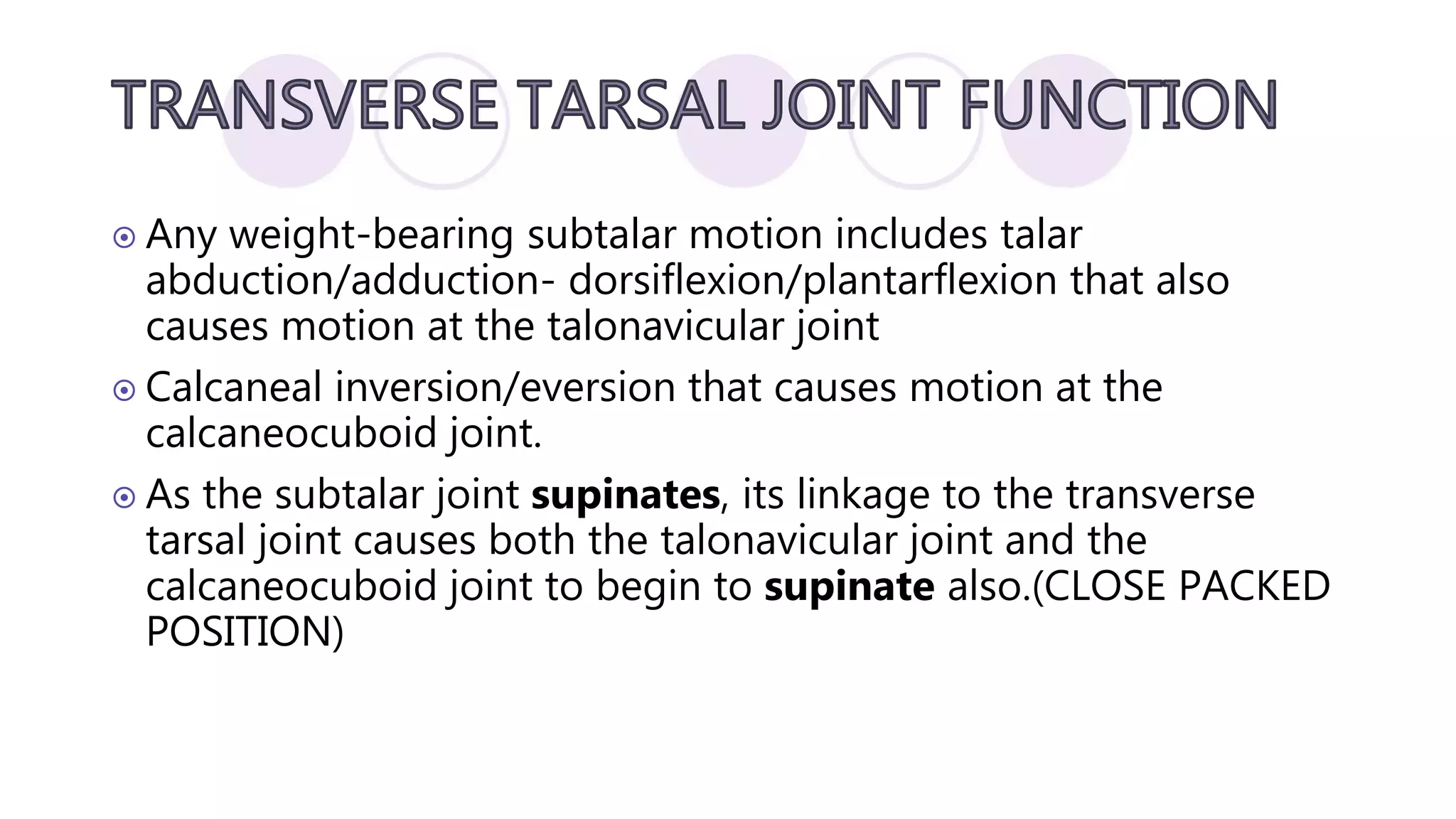 Ankle and foot complex | PPTX