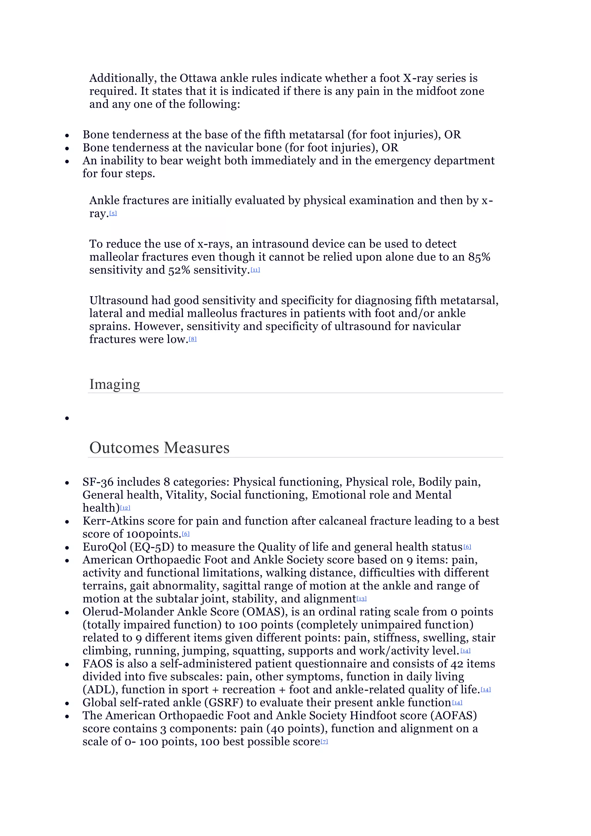 Ankle and Foot Fractures.docx