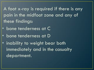 ankle and foot imaging and indications for it | PDF