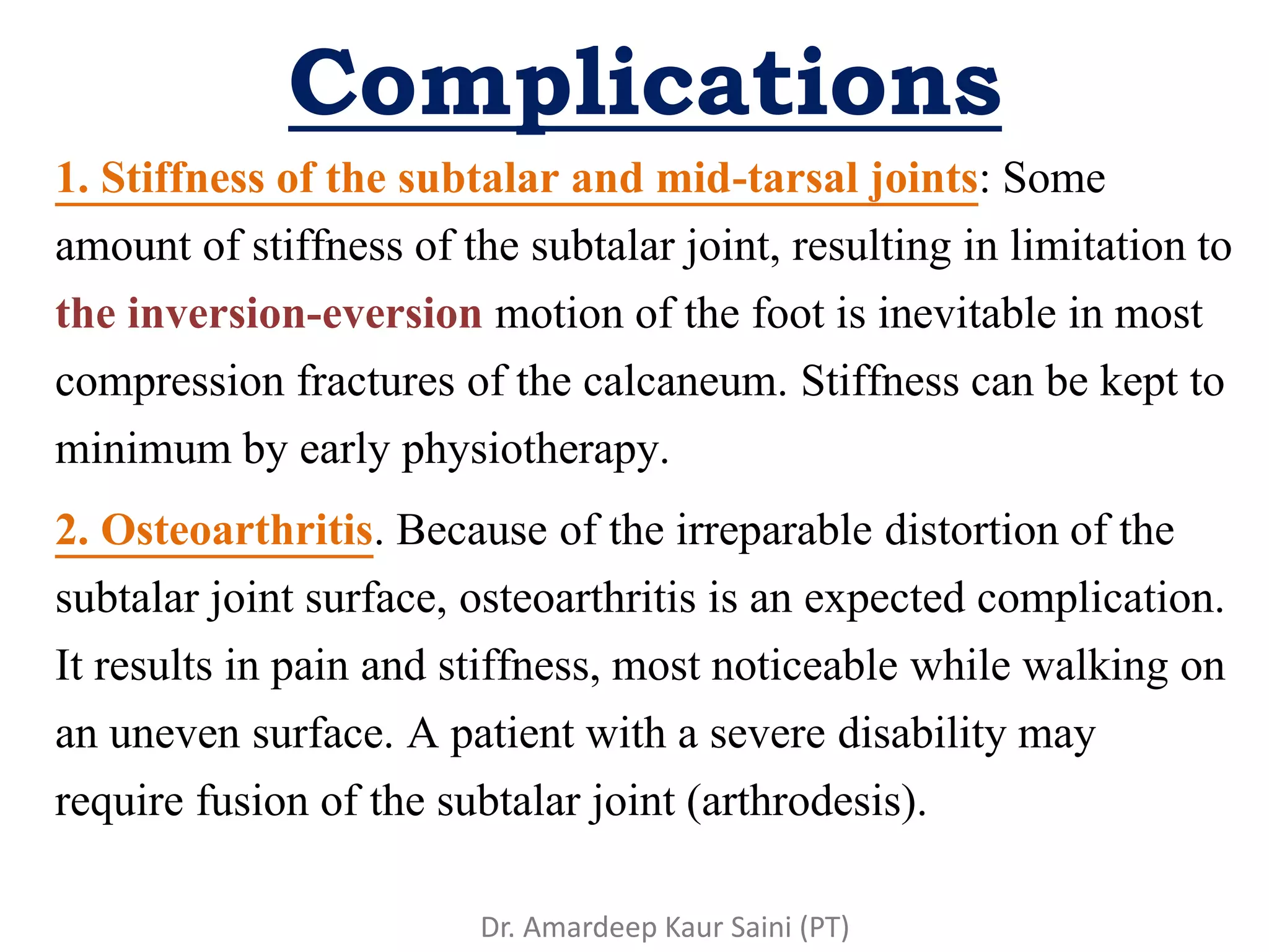 Ankle and foot injuries | PPTX