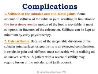 Ankle and foot injuries | PPTX