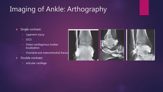 Ankle and Foot | PPTX